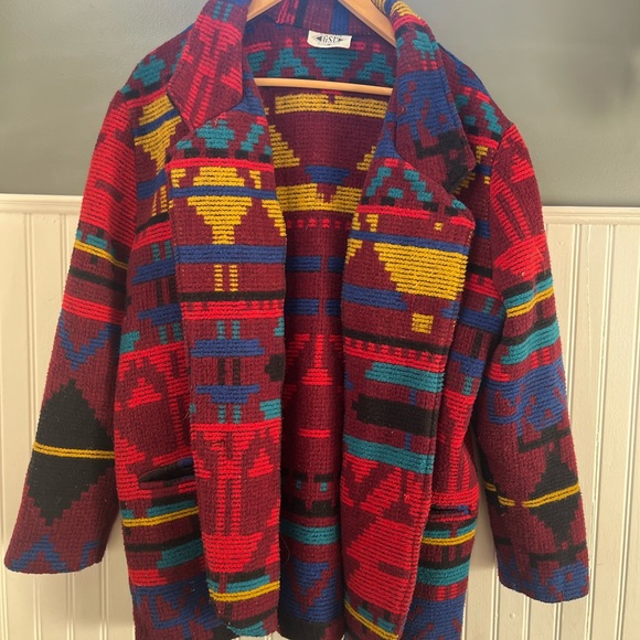 GSL | Jackets & Coats | Vintage Gsl Oversized Blanket Coat | Poshmark
